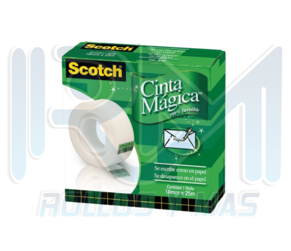 Cinta Adhesiva Mágica Scotch 810 – Rollos y Mas