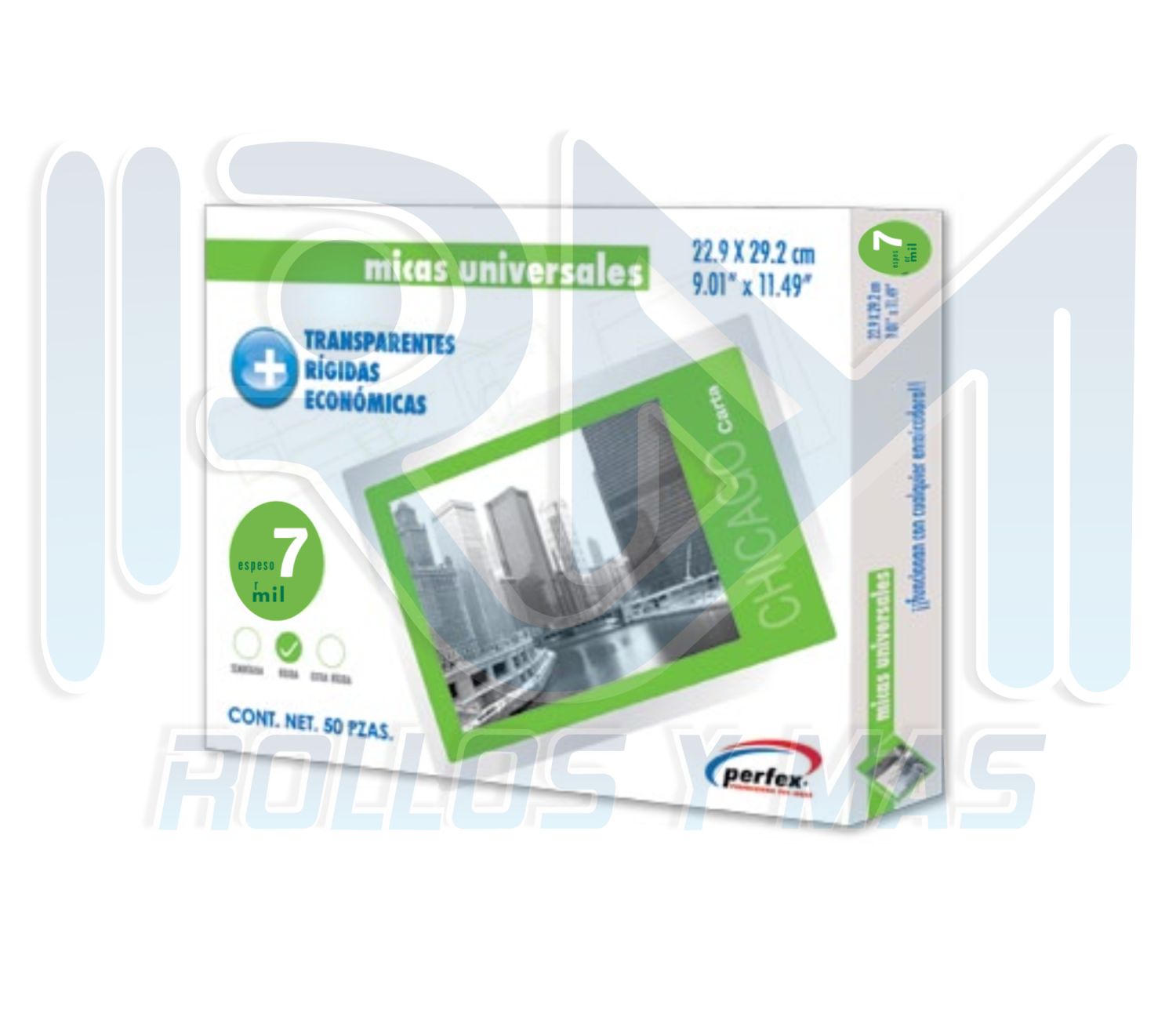 Hojas para emplasticar 7 Milesimas – Rollos y Mas